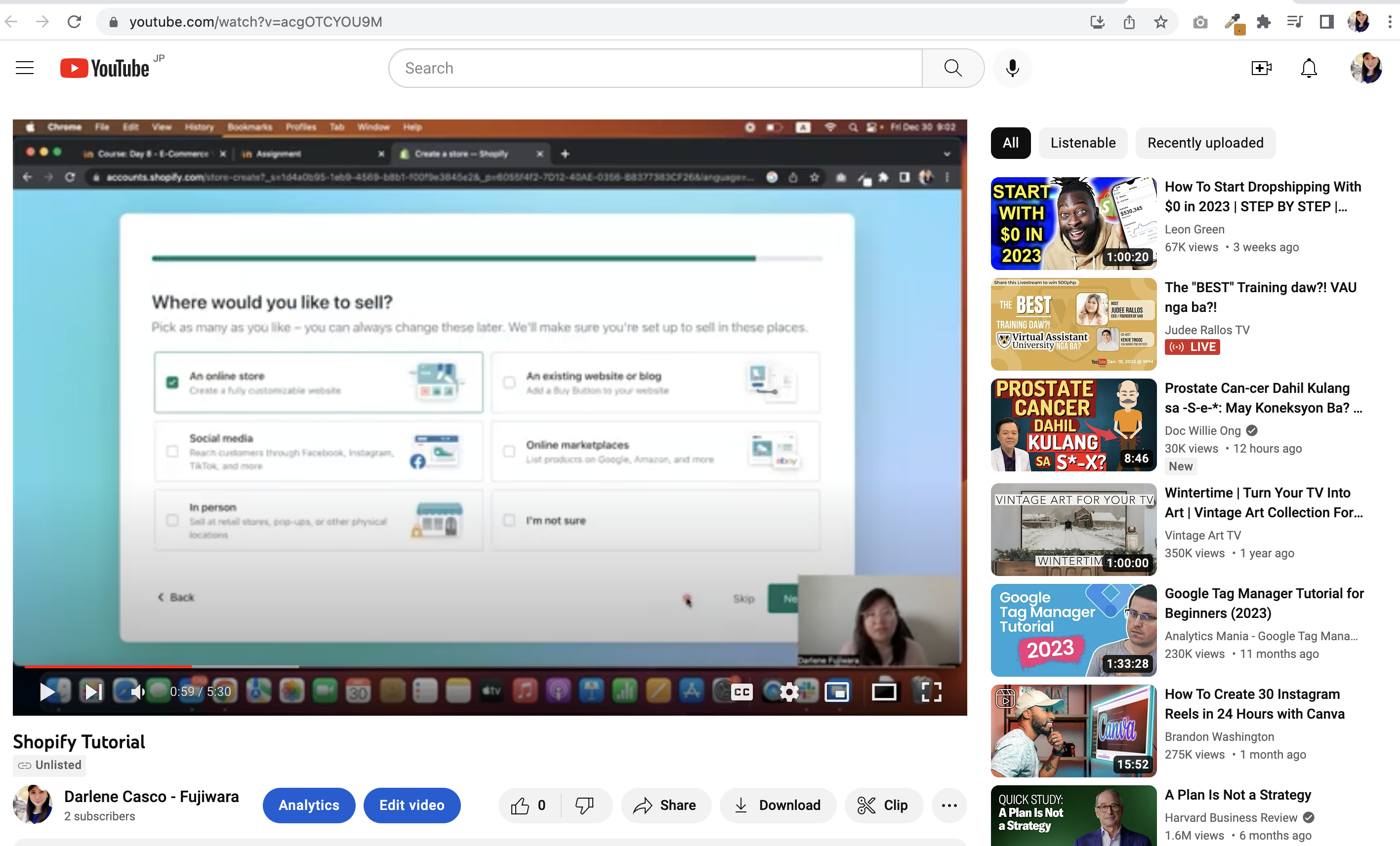 Darlene Fujiwara – Portfolio – Virtualasting